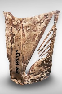 Statuetka nagrody PR Wings wykonana z brązu